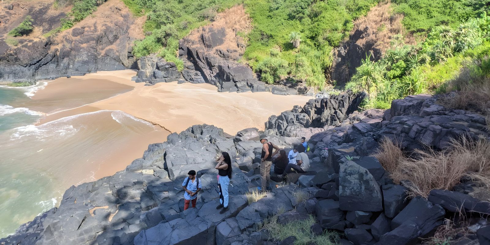 LetsGoa - Eagles Cliff Ocean Hike | South Goa Coastal Trekking