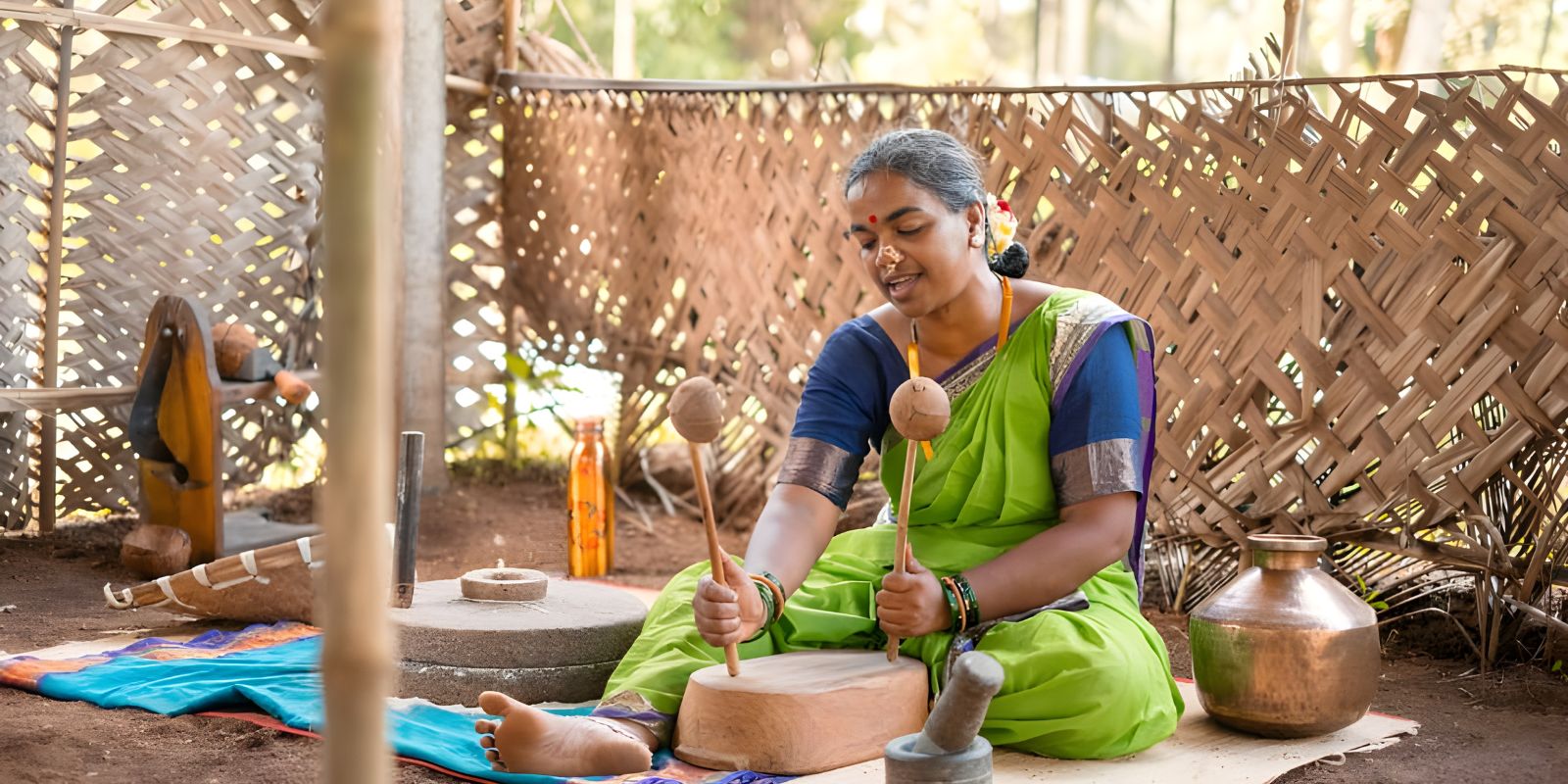 LetsGoa - Mulgao Folk Village Tour & Coconut Farming Experience Goa