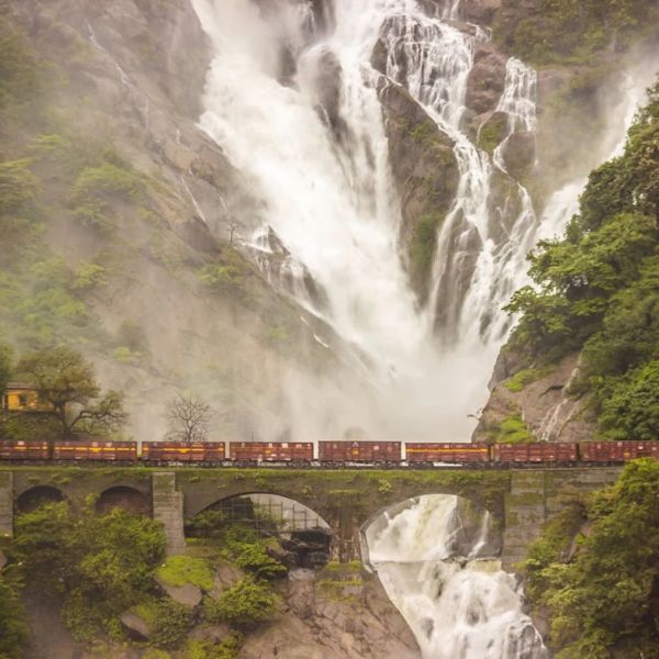 LetsGoa - Dudhsagar Waterfall Tour | South Goa Sightseeing Trip
