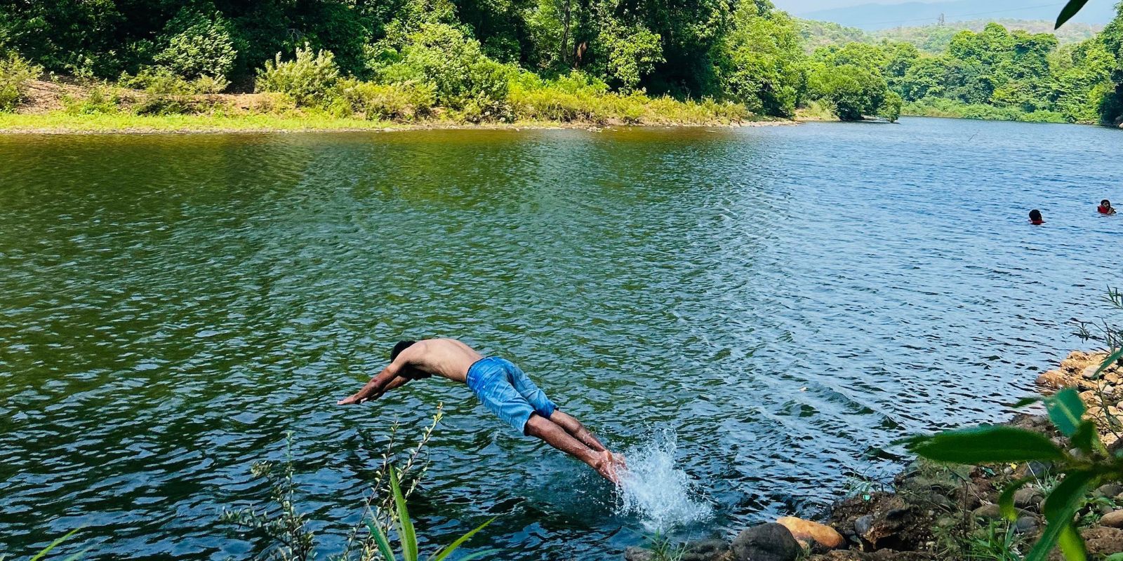 LetsGoa - Blue Water Pond in North Goa | Scenic Nature Escape